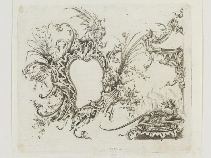 A New Drawing Book of Ornaments, Shields, Compartments, Masks, &c ...