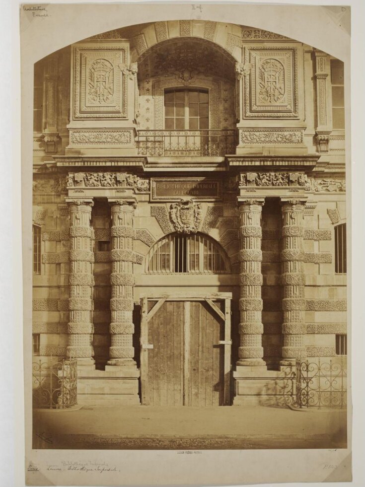 Louvre, Bibliothèque Imperiale, Paris | V&A Explore The Collections