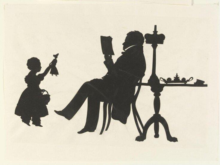 Miss Wilkinson, of Islington. London 25th March 1829. | Edouart ...