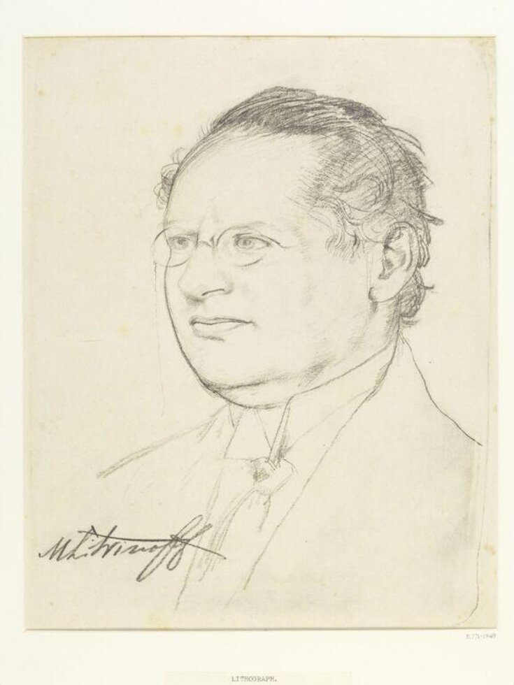 Maxim Litvinoff | Francis Ernest Jackson | V&A Explore The Collections