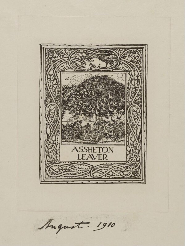 Bookplate for Assheton Leaver | Nash, Paul | V&A Explore The Collections
