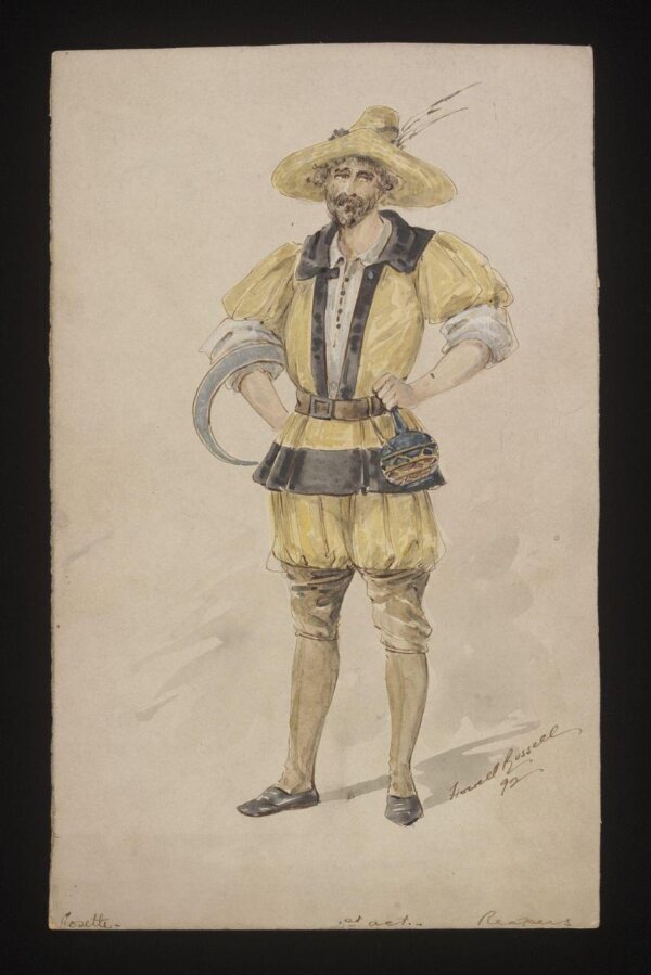 Costume Design | Howell Russell, J. | V&A Explore The Collections