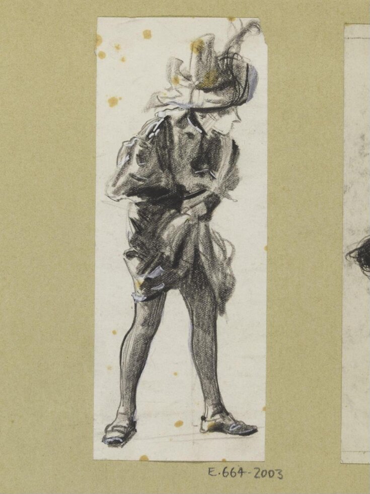 A Man in costume | Fildes, Luke (Sir, KB, KCVO, RA) | V&A Explore The ...