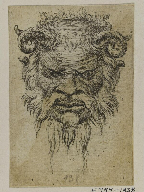 Mask of a satyr | Unknown | V&A Explore The Collections