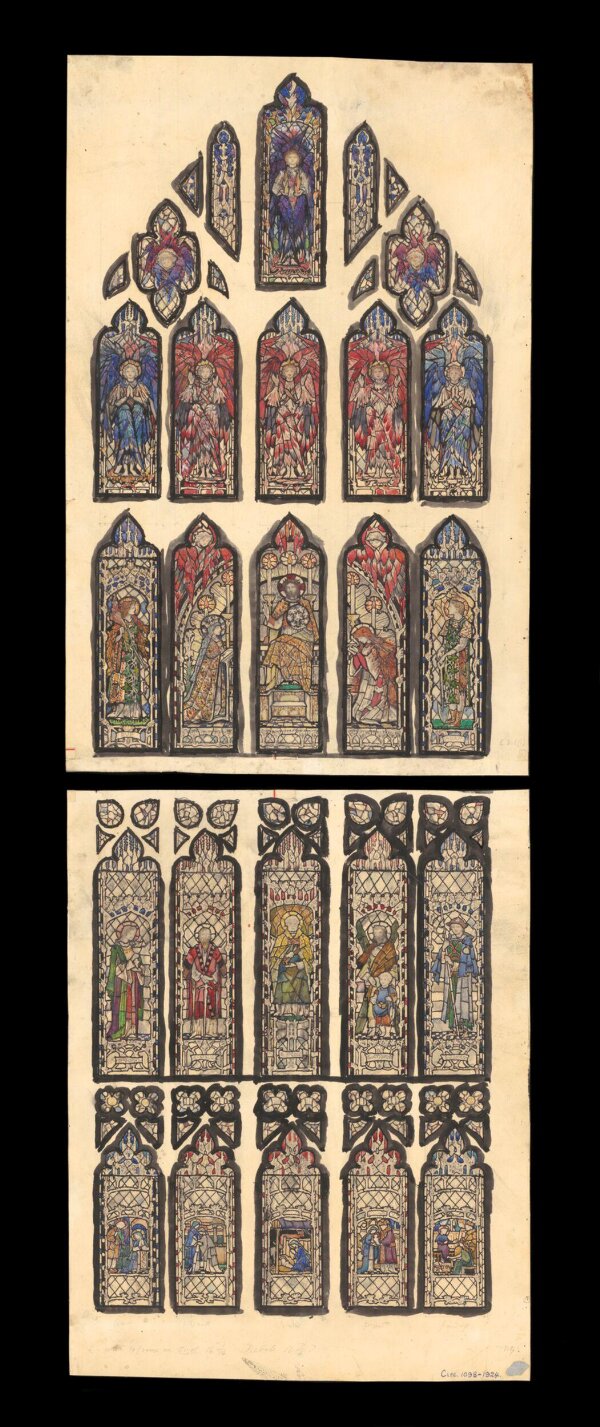 Stained Glass Design | Christopher Whitworth Whall | V&A Explore The ...