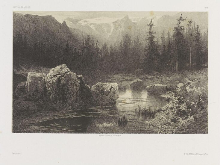 OEUVRES DE A. CALAME | Calame | V&A Explore The Collections