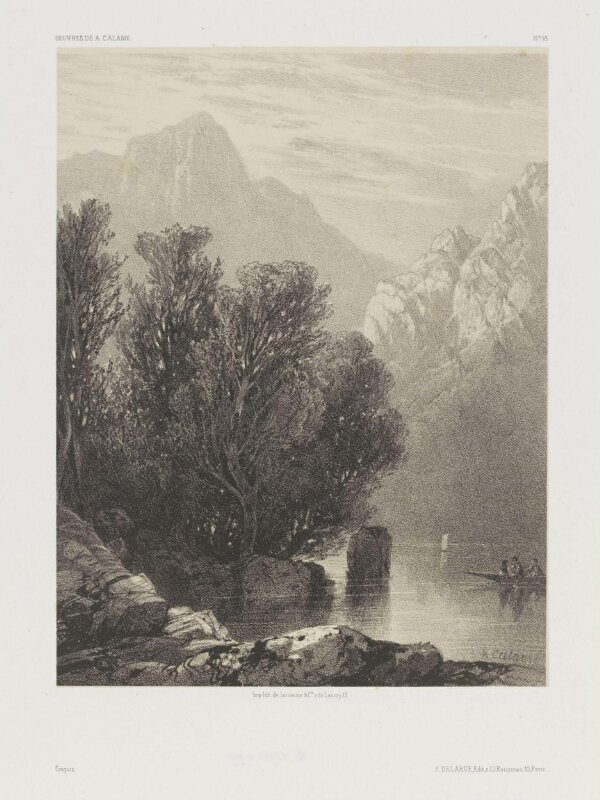 OEUVRES DE A. CALAME | Calame | V&A Explore The Collections