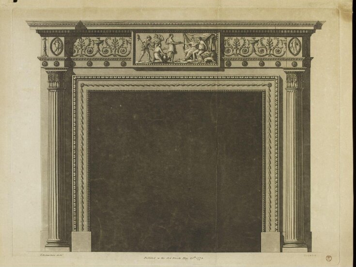 A New Collection of Chimney Pieces Ornamented in the Style of the ...