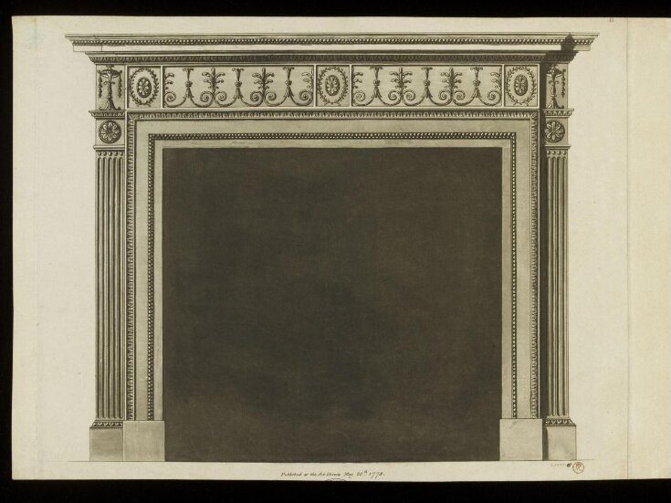 A New Collection of Chimney Pieces Ornamented in the Style of the ...