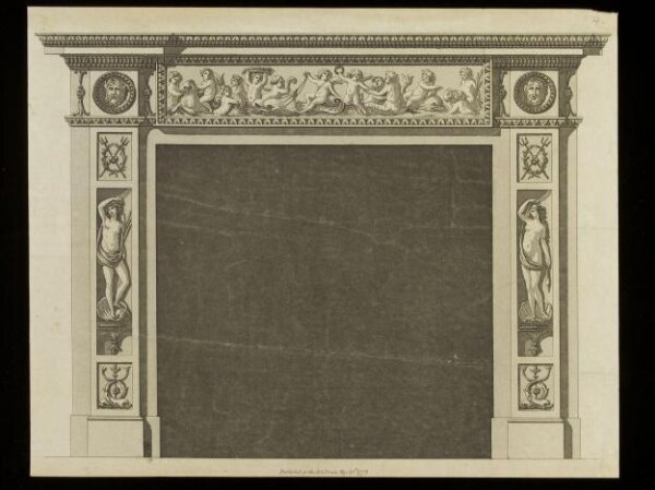 A New Collection of Chimney Pieces Ornamented in the Style of the ...