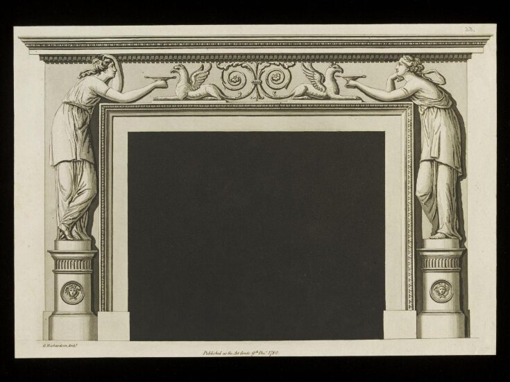 A New Collection of Chimney Pieces Ornamented in the Style of the ...