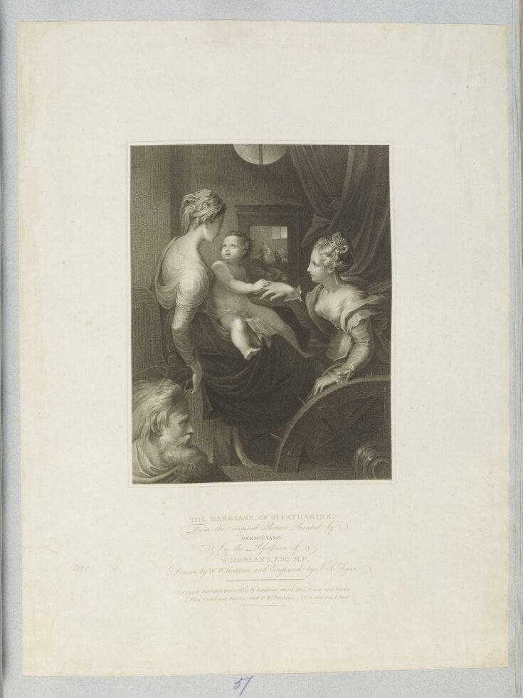 The Marriage of St. Catherine | Parmigianino | Agar, John Samuel | V&A ...
