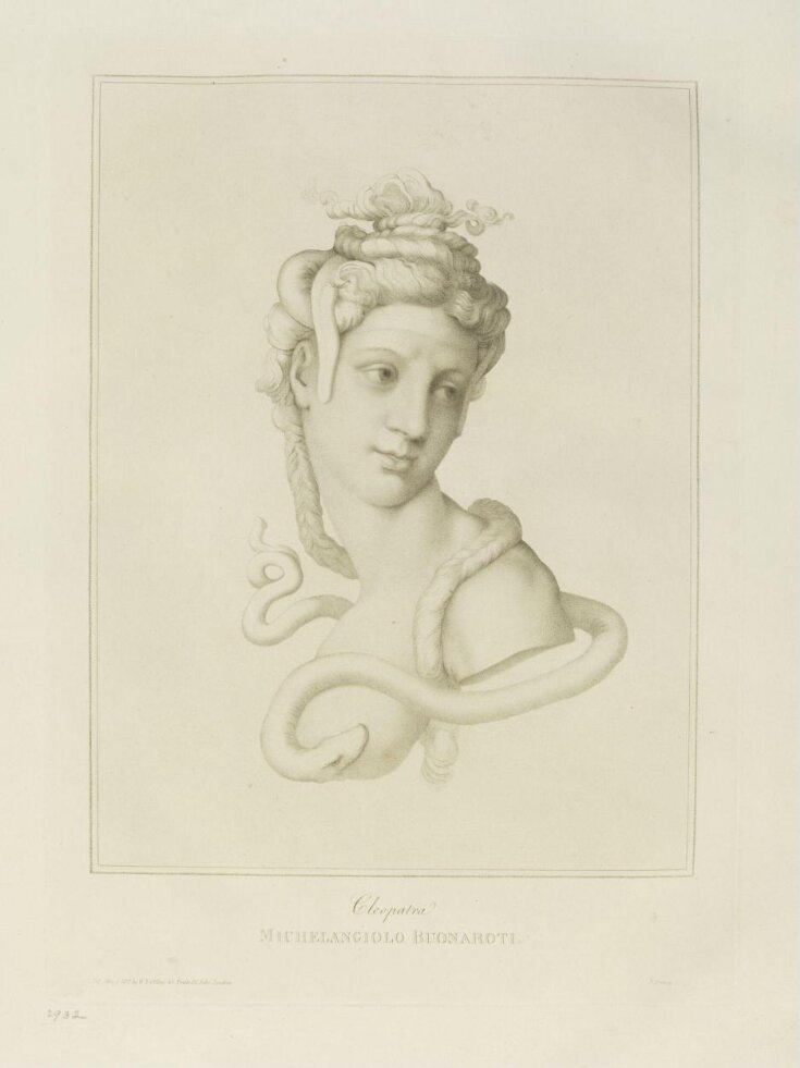 Cleopatra | Ottley, William Young | Michelangelo | Perry, J. | V&A ...
