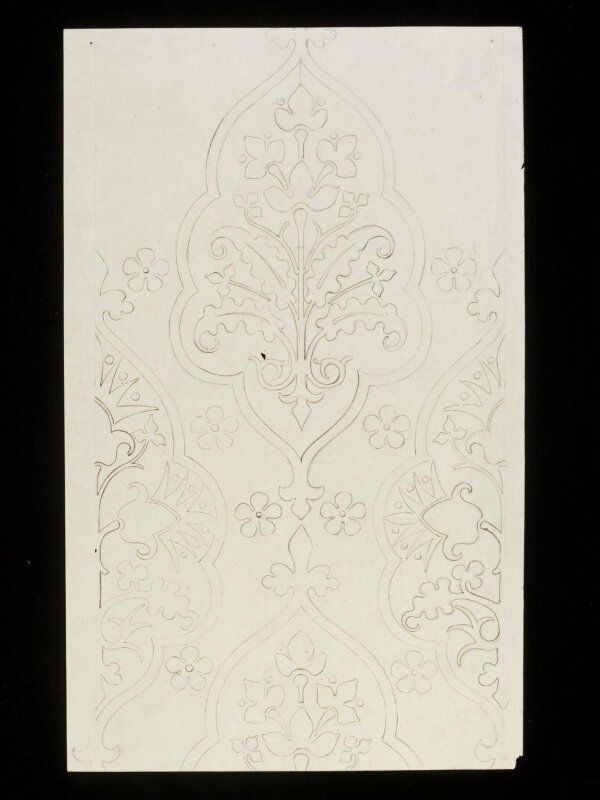 Design for textiles or wallpaper | A.W.N. Pugin | V&A Explore The ...