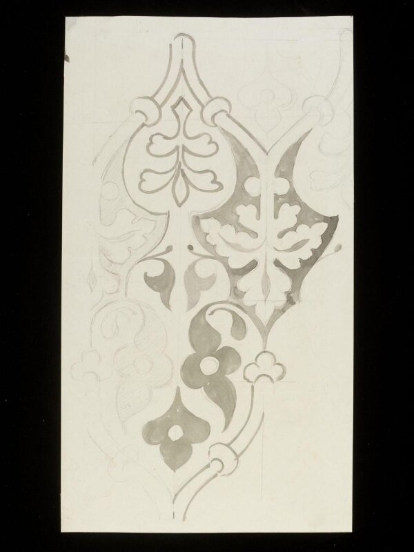 Design for textiles or wallpaper | A.W.N. Pugin | V&A Explore The ...