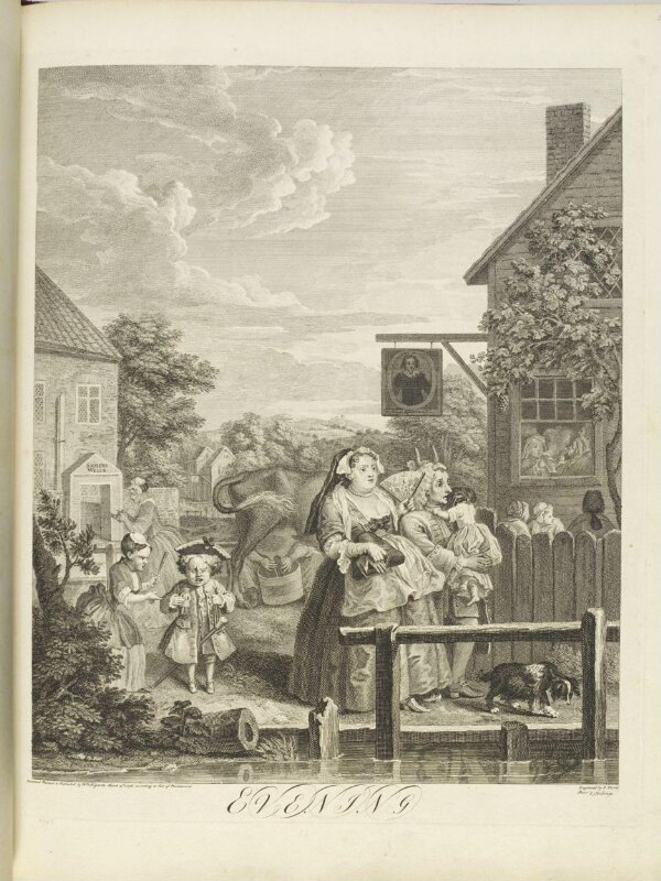 The Four Times of the Day | Baron, Bernard | Hogarth, William | V&A ...