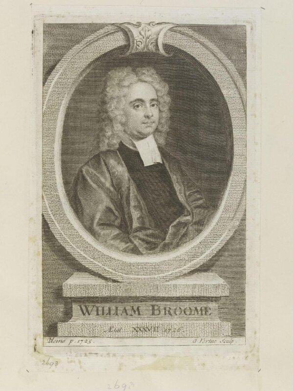 Rev. William Broome | Heins, Daniel | Vertue, George | V&A Explore The ...