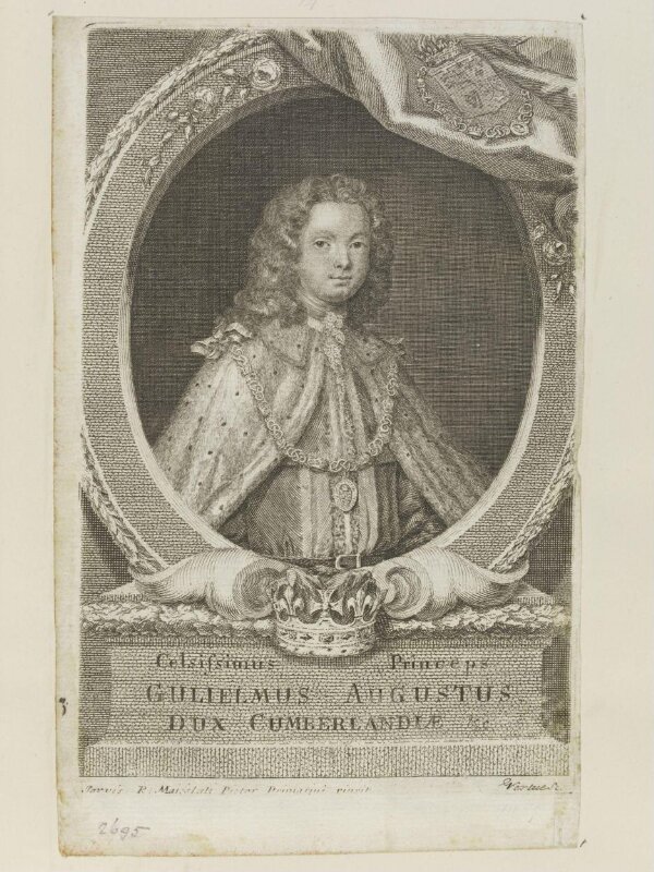 William Augustus, Duke of Cumberland | Jervas, Charles | Vertue, George ...
