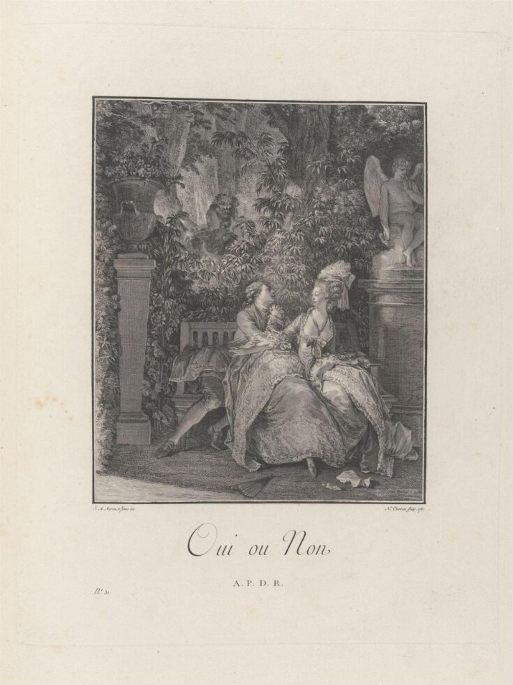 Engraving | C. L. Lingée | Sigmund Freudenberger | Jean-Michel Moreau ...