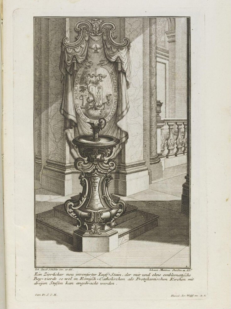 Print | Johann Matthias Steidlin | Johann Balthasar Probst | Johann ...