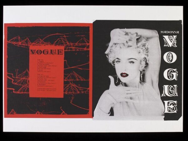 'Vogue' album cover design | Christine Lacey | V&A Explore The Collections