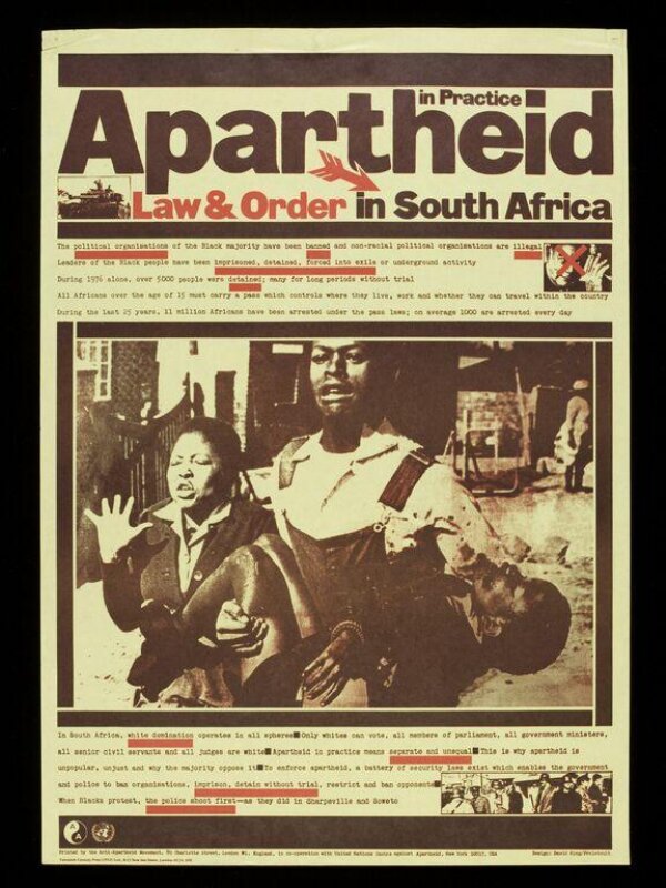 Apartheid in Practice: Law and Order | King, David | V&A Explore The ...