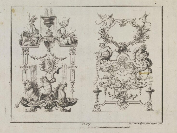 Print | Johann Christoph Weigel | the widow Weigel | Johann Christoph ...