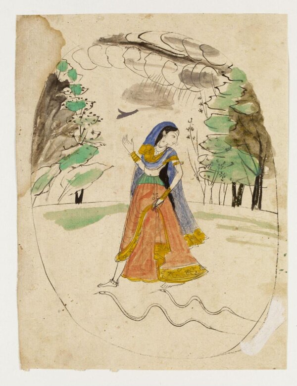 Abhisarika Nayika | Mangnu | V&A Explore The Collections
