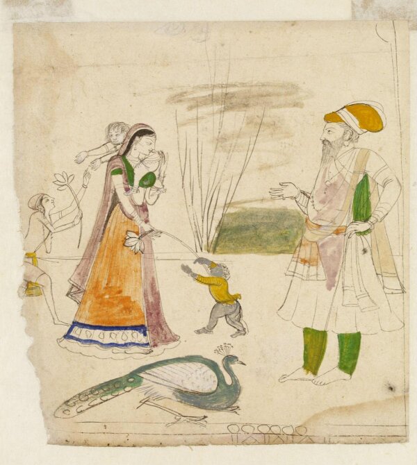 Yashoda, Nanda and baby Krishna | Mangnu | V&A Explore The Collections