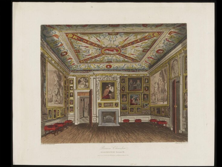 View of the Presence Chamber | James Stephanoff | William Pyne ...