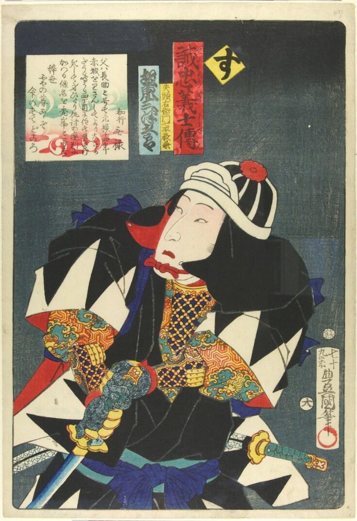 The Syllable Su: Actor Bandō Mitsugorō as Yatō Yomoshichi Norikane ...