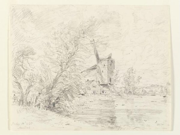 A windmill at Arundel | Constable, John (RA) | V&A Explore The Collections