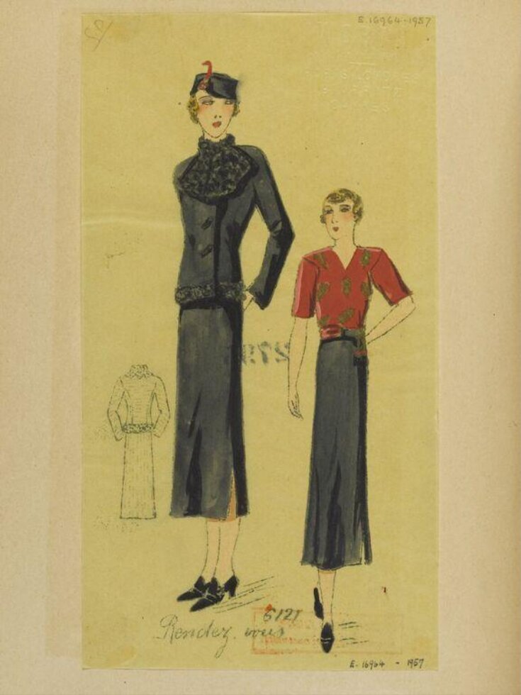 Hiver 1934-35, Été, 1935, Costumes et Manteaux | V&A Explore The ...