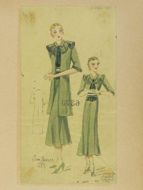 Hiver 1934-35, Été, 1935, Costumes et Manteaux | V&A Explore The ...