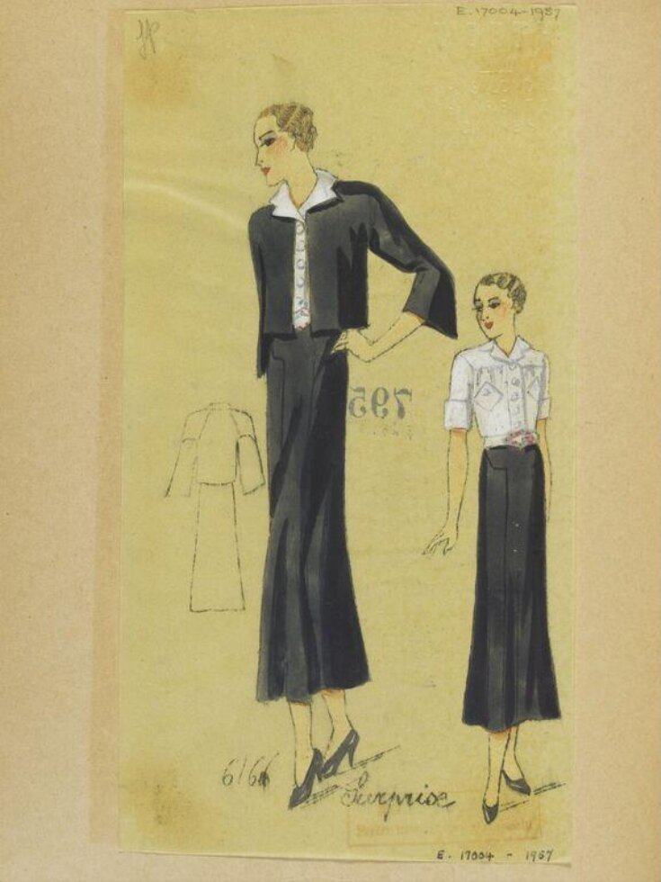 Hiver 1934-35, Été, 1935, Costumes et Manteaux | V&A Explore The ...
