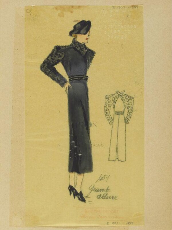 Hiver 1934-35, Été, 1935, Costumes et Manteaux | V&A Explore The ...