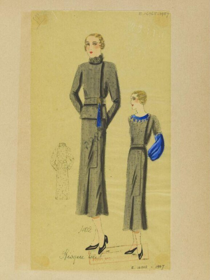 Hiver 1934-35, Été, 1935, Costumes et Manteaux | V&A Explore The ...