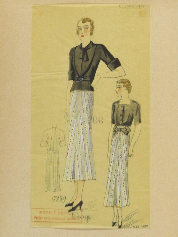 Hiver 1934-35, Été, 1935, Costumes et Manteaux | V&A Explore The ...