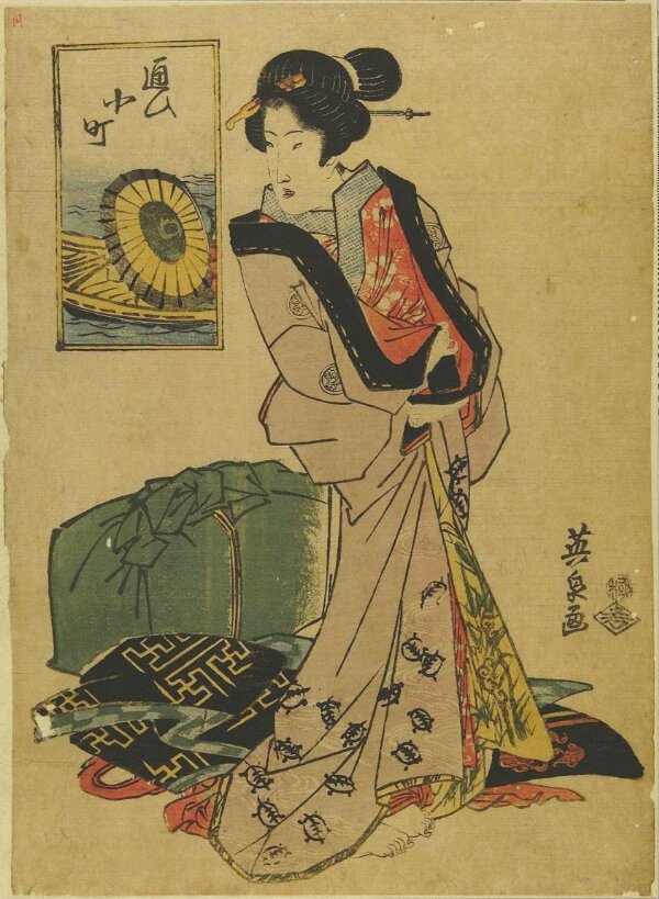 Woodblock Print | Keisai Eisen | V&A Explore The Collections