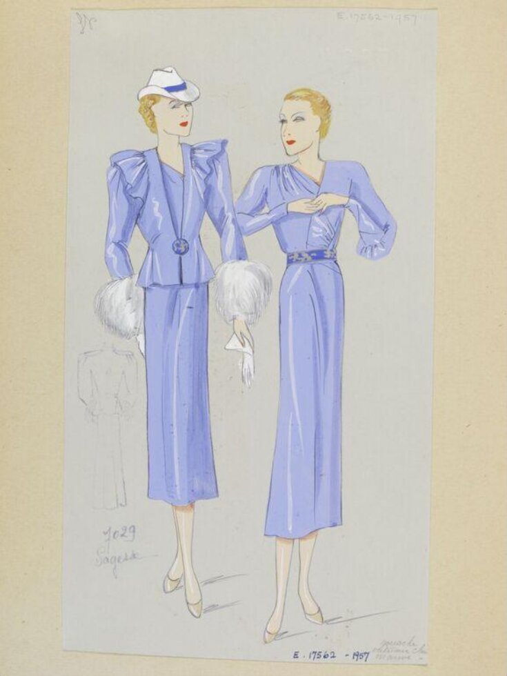 Hiver 1935-36, Été, 1937, Costumes et Manteaux | V&A Explore The ...