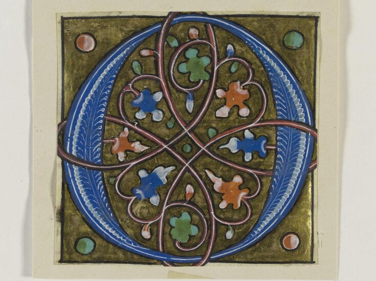 Decorated initial O | V&A Explore The Collections
