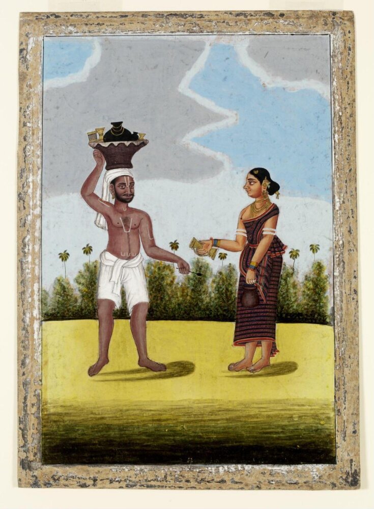 An oil-seller and his wife | Unknown | V&A Explore The Collections