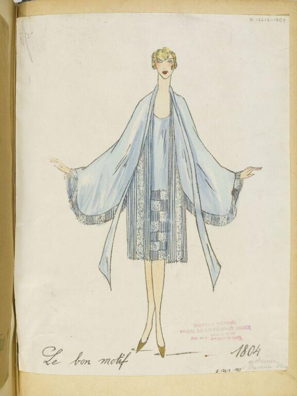 Le bon motif | Worth, Jean-Charles | V&A Explore The Collections