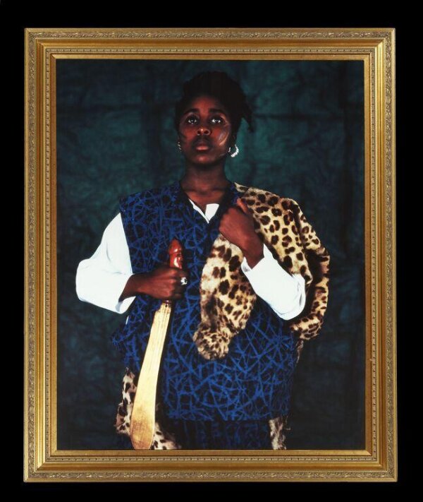 Melpomene (Abiola Agana) | Maud Sulter | Maud Sulter | V&A Explore The ...