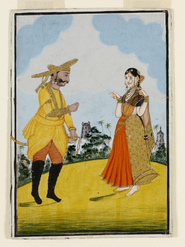 A Maratha couple | Unknown | V&A Explore The Collections