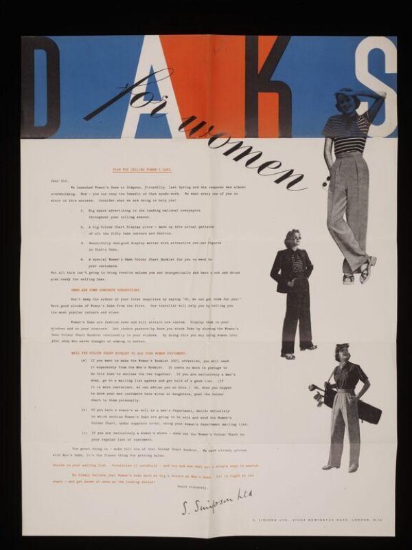 DAKS for women / S. Simpson Ltd | V&A Explore The Collections