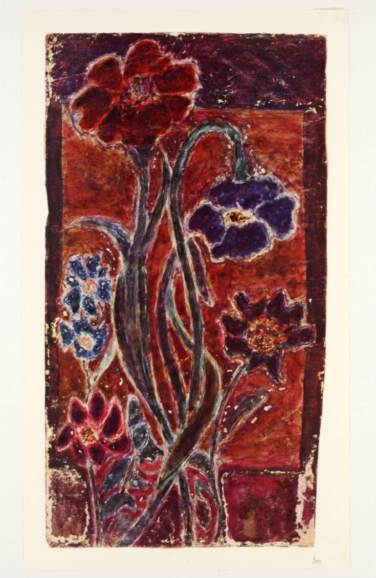 Lithograph | Tagore, Rabindranath | V&A Explore The Collections