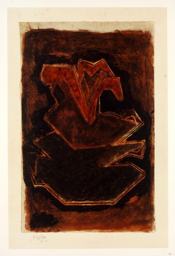 Lithograph | Tagore, Rabindranath | V&A Explore The Collections