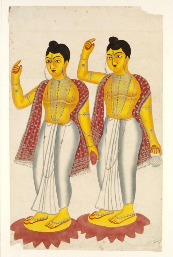 Gaur and Nitai | Unknown | V&A Explore The Collections