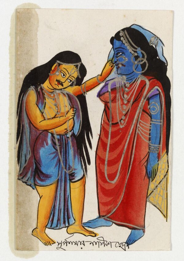 Lakshmana and Surpanakha | Unknown | V&A Explore The Collections